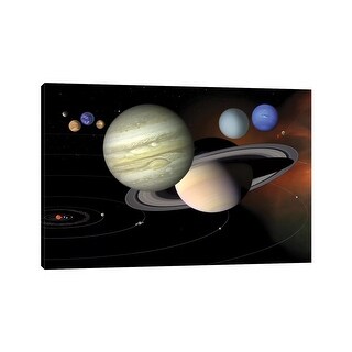 iCanvas "Solar System II" by Stocktrek Images Canvas Print - Bed Bath & Beyond - 34211499